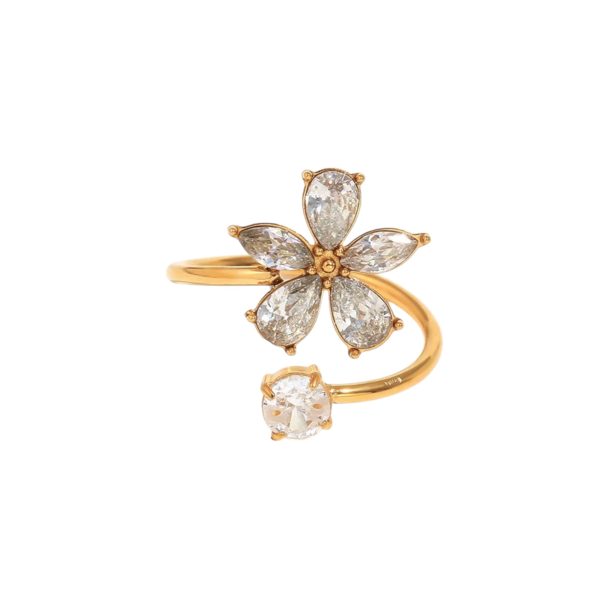 Fiona Ring -18K – Glitzy Blings